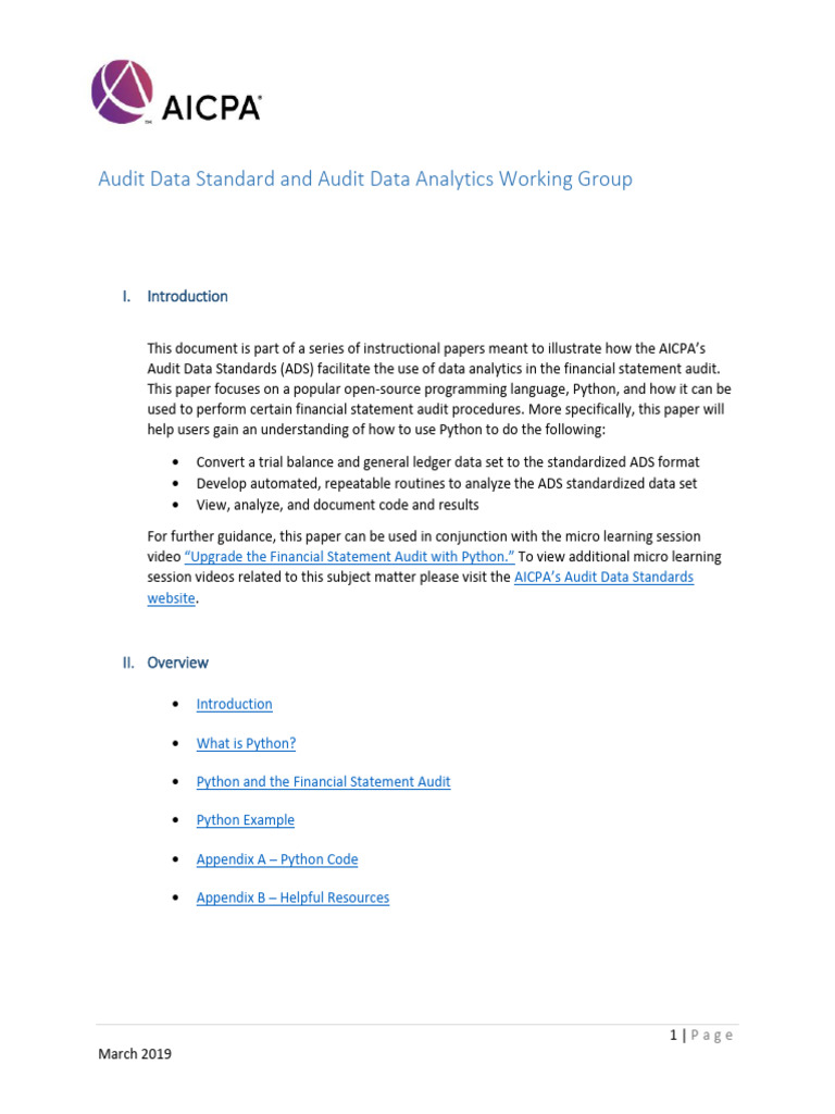 audit ads-instructional-paper-python | PDF