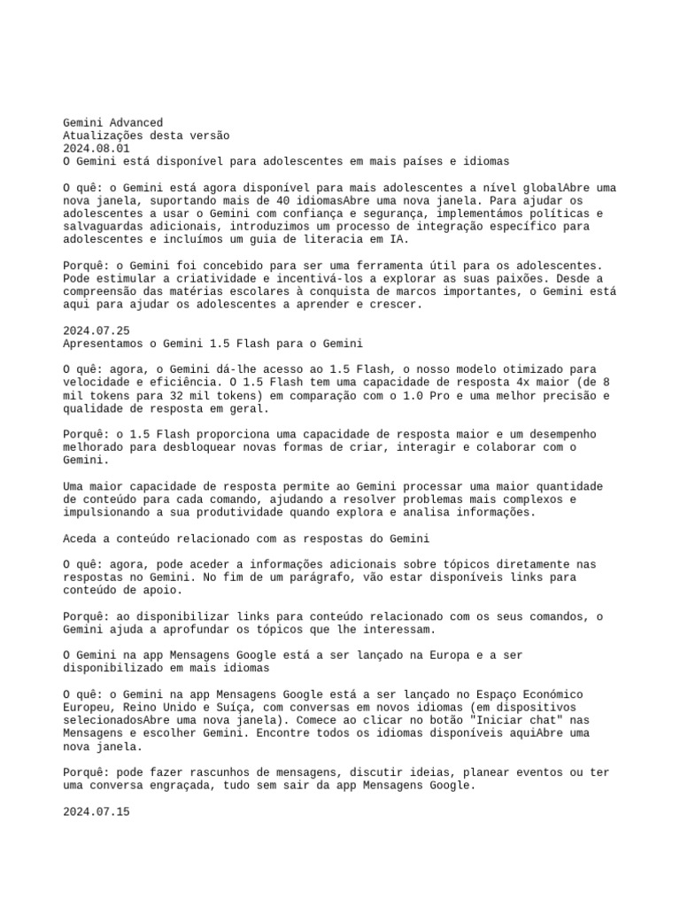 Geminni Actualizations 05 08 2024 | PDF