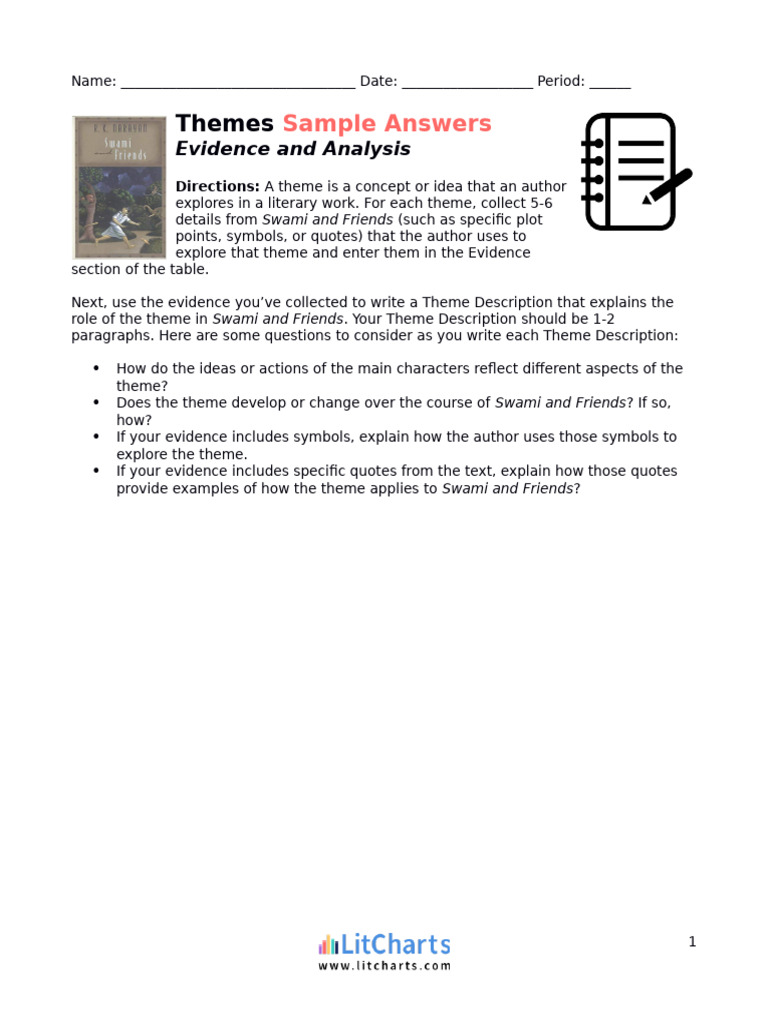 Theme Analysis Sample Answers | PDF | Identity (Social Science ...