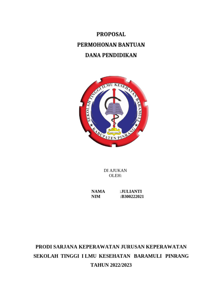 Proposal Pendidikan | PDF