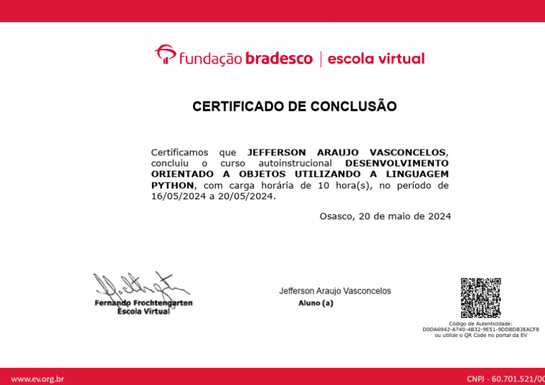 Desenvolvimento Orientado A Objetos Utilizando A Linguagem Python Pdf 
