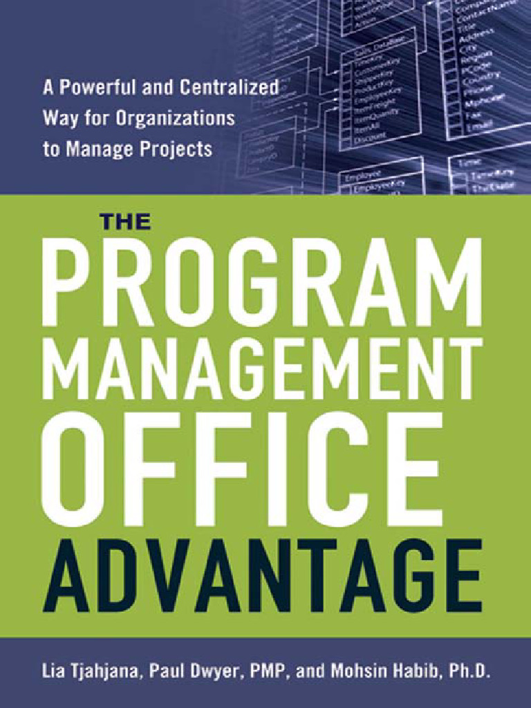 The Program Management Office Advantage A Powerful and Centralized Way For Organizations To ...