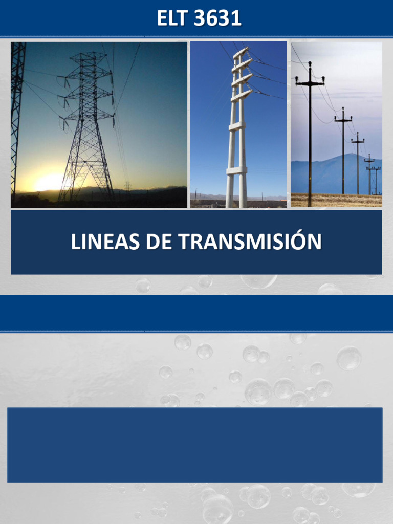 4 Partes de Una Linea de Transmisión | PDF