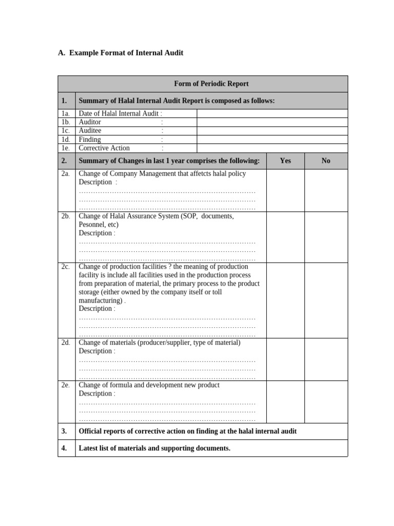 ENG - Example Evidence of Internal Audit (Contoh Bukti Audit Internal ...