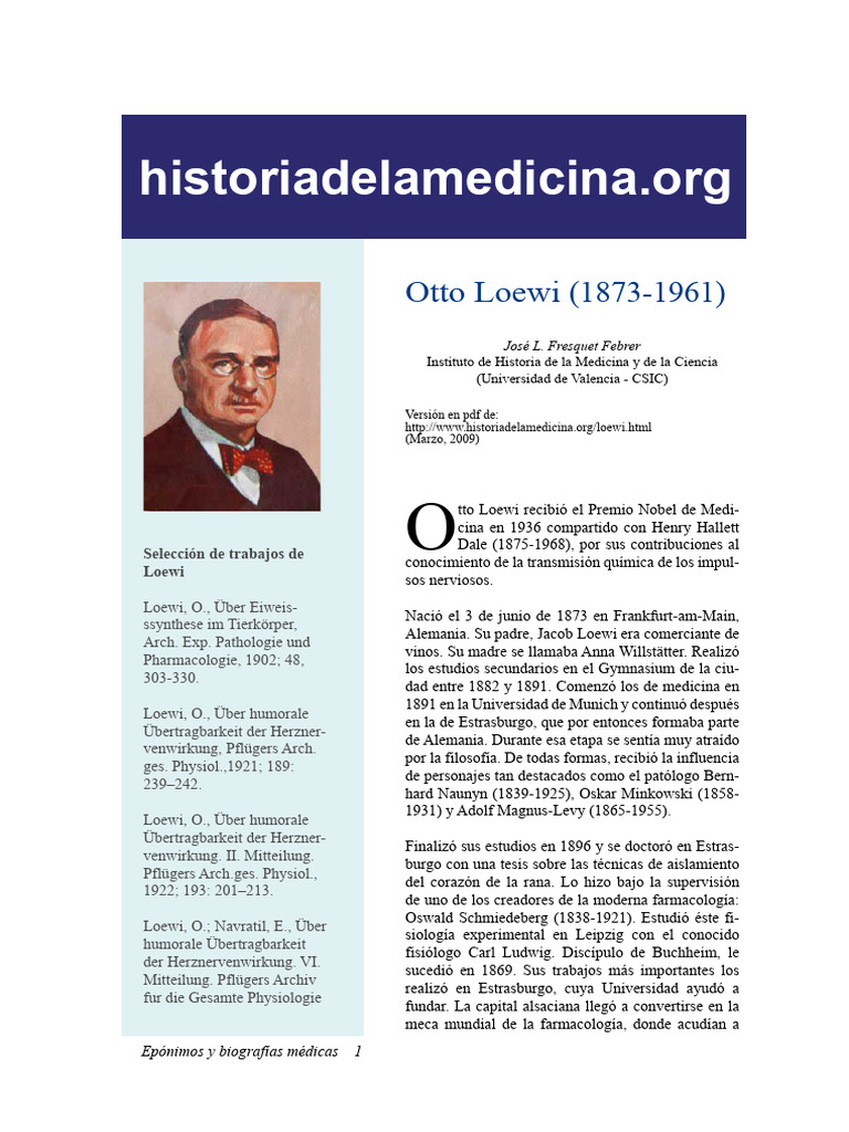 Loewi | PDF