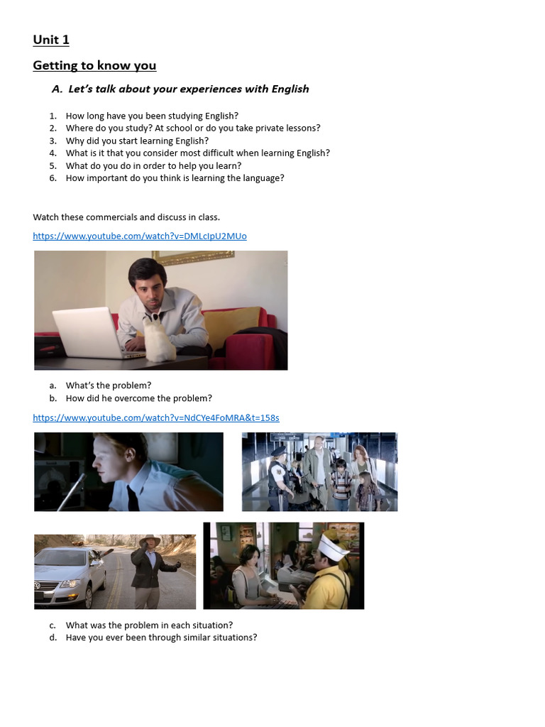 Unit 1 5th Year 2 Pdf