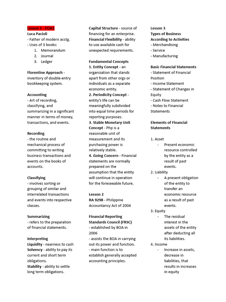 rev foa and far | PDF