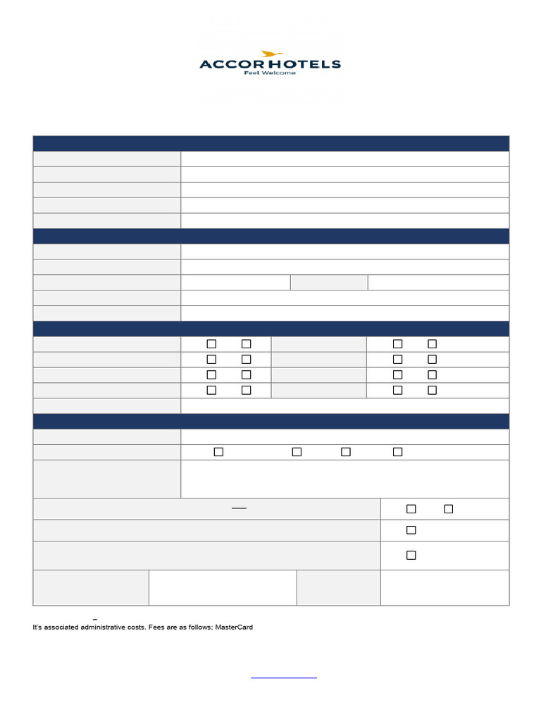 ACCOR CC Auth Form (1) | PDF