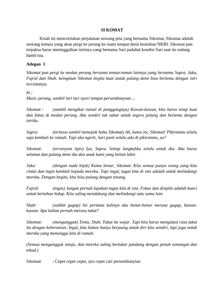 Si Komat | PDF