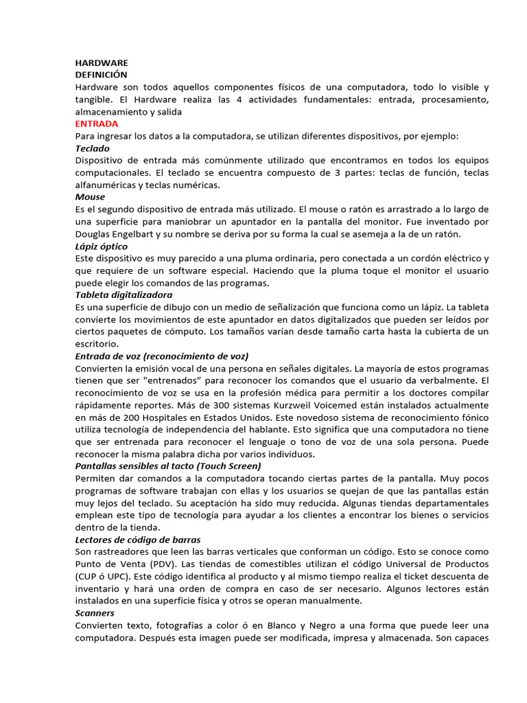 Primera Semana Ing - Informatica | PDF