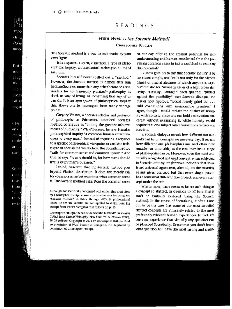 WHAT IS THE SOCRATIC METHOD | PDF