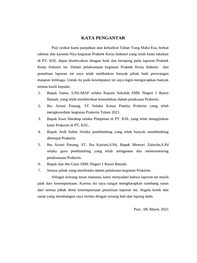 Contoh Bab I | PDF