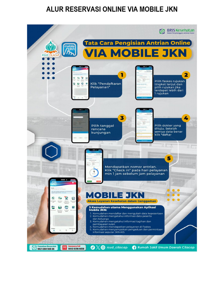 Alur Reservasi Online Via Mobile JKN | PDF