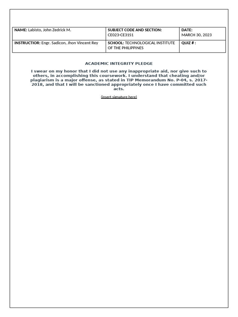 Quiz Format Fluids | PDF