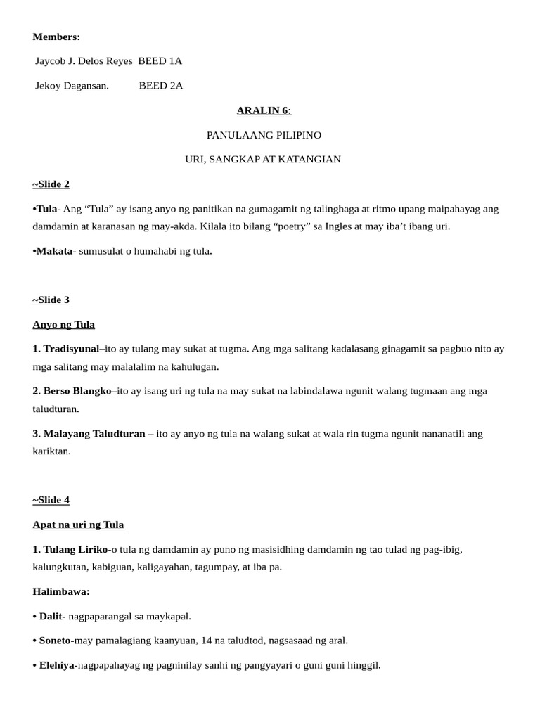 Eed 4 Report Outline | PDF