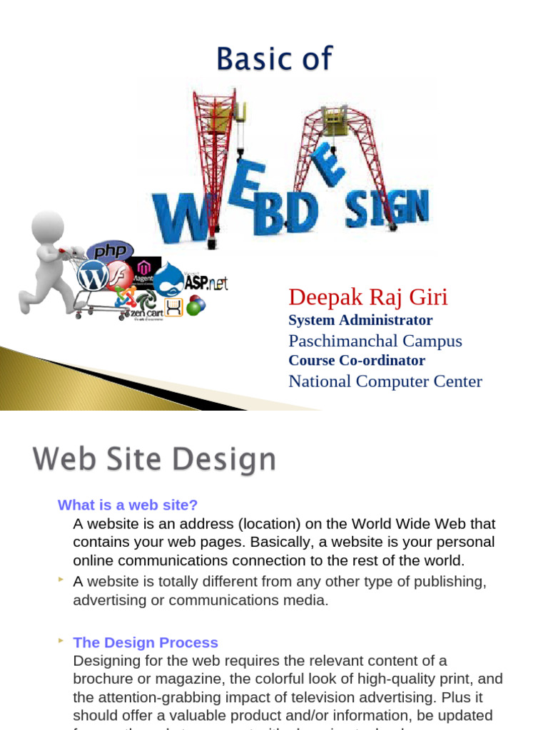Overview of Website Development | PDF | Websites | World Wide Web