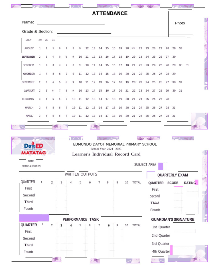 Learners Attendance | PDF