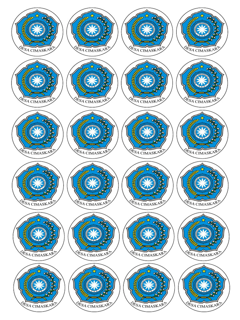 Logo Label Makanan Desa Cimaskara | PDF