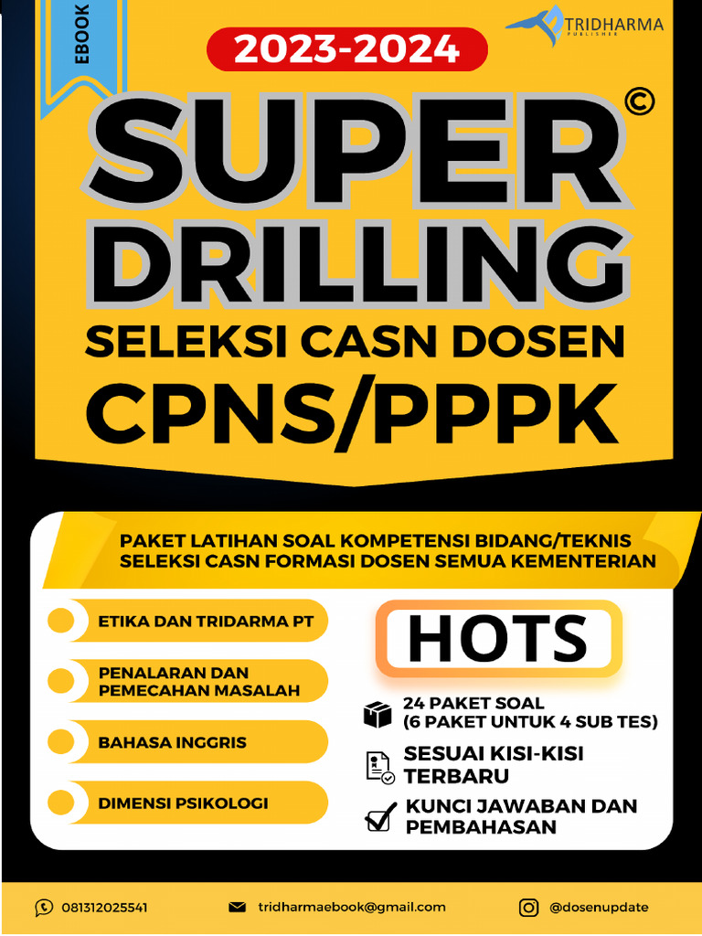 Ebook Super Drilling Seleksi Casn Dosen | PDF