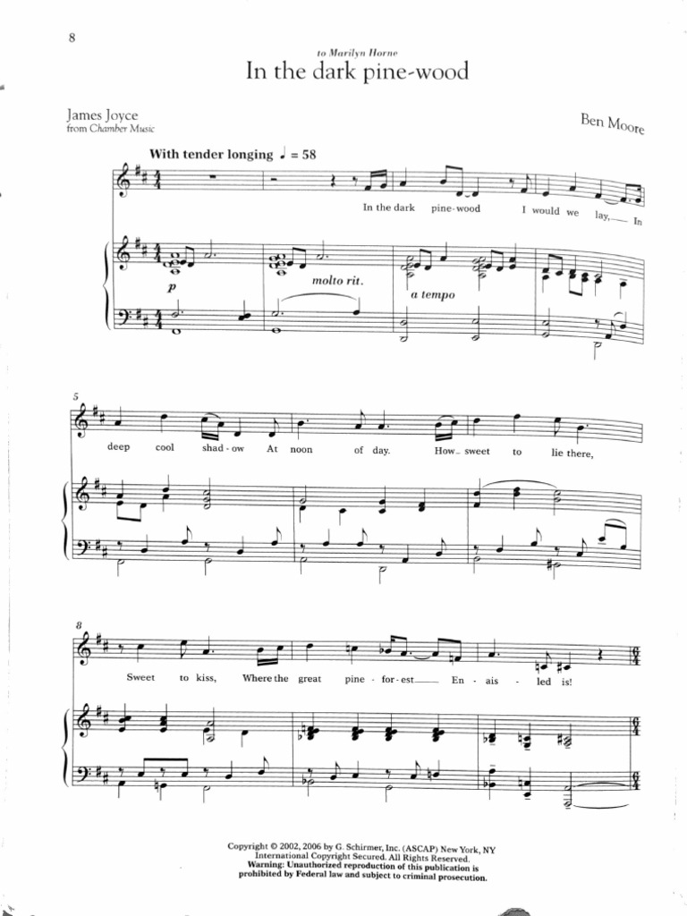 In the Dark Pine-wood | PDF