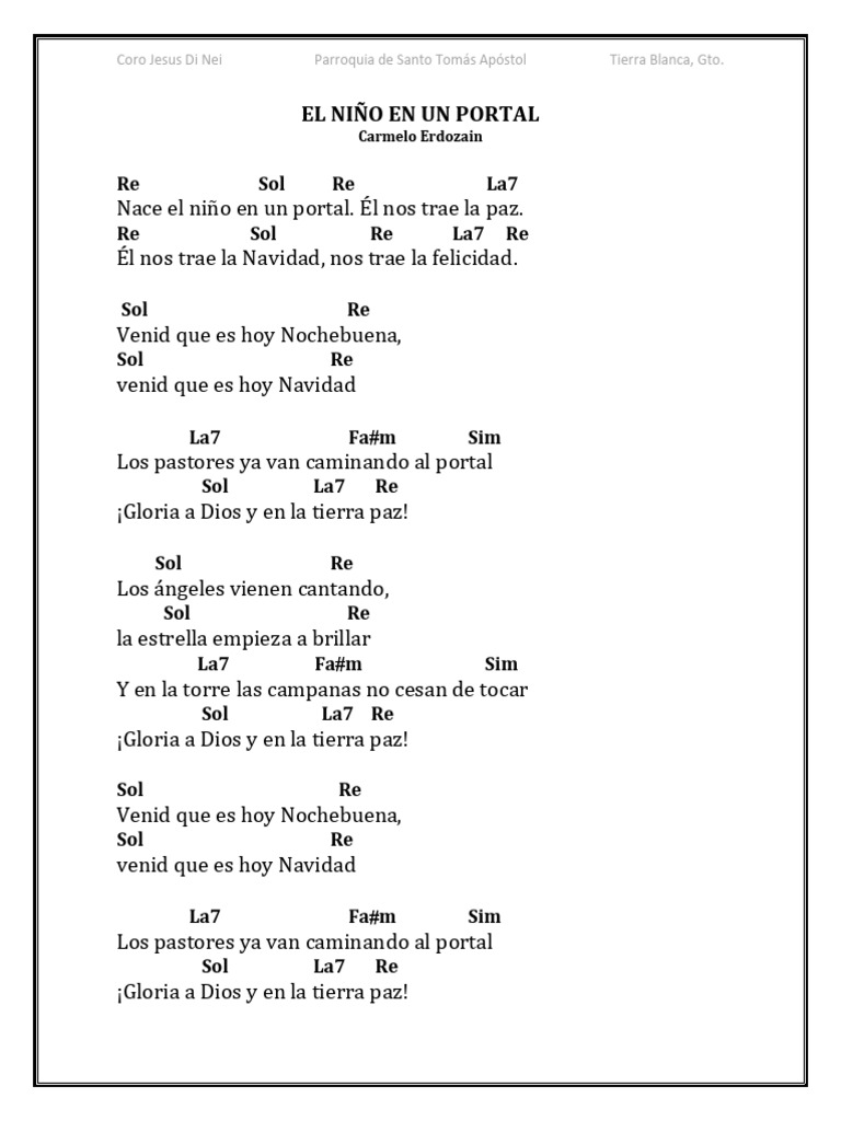 Nace El Niño en Un Portal | PDF