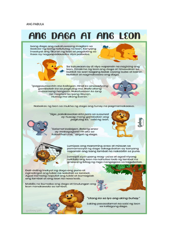 Ang Pabula | PDF