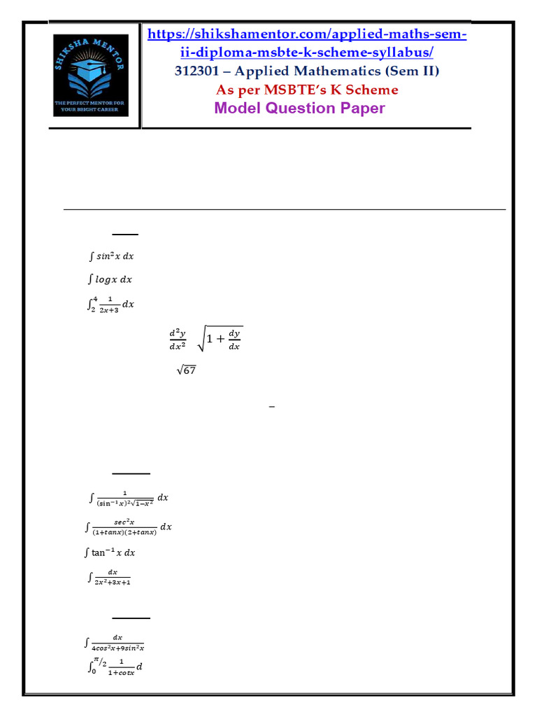 Model-QP-2 | PDF