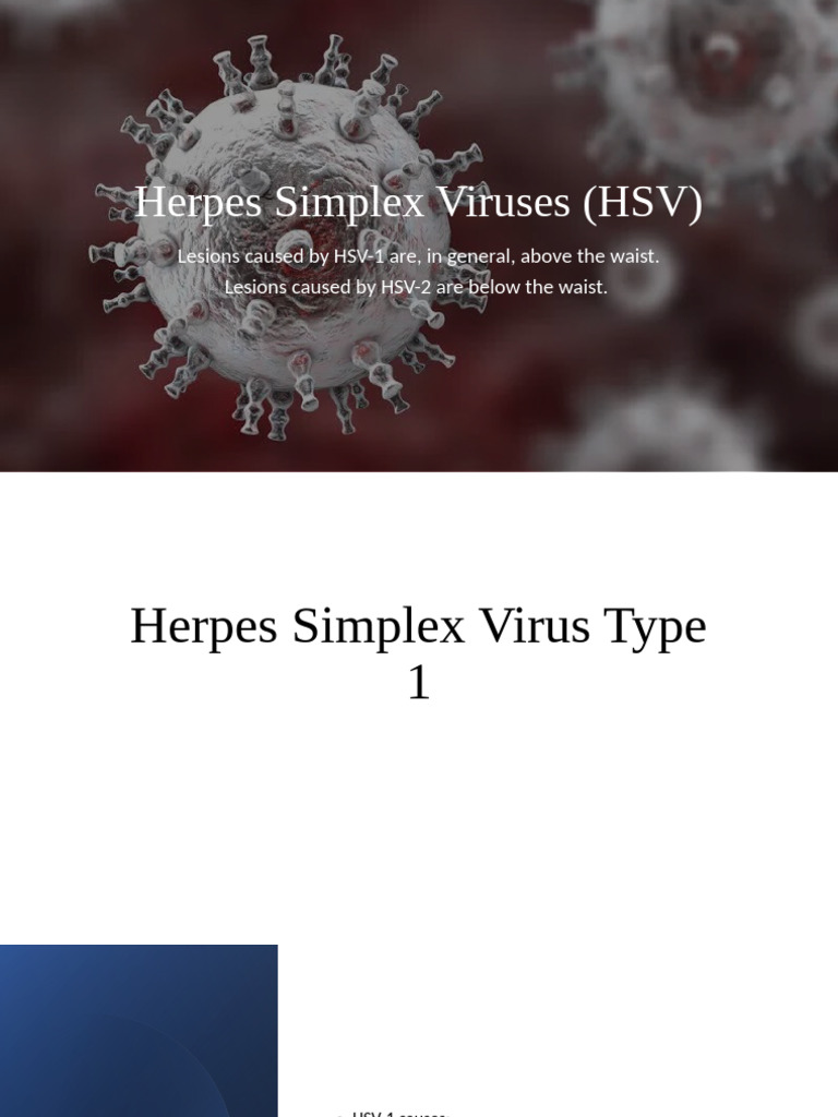 Herpes Simplex Viruses | PDF