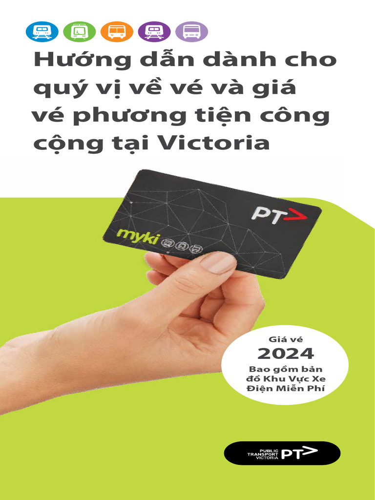 Your Guide To Ticketing in Victoria DL Vietnamese Accessible | PDF