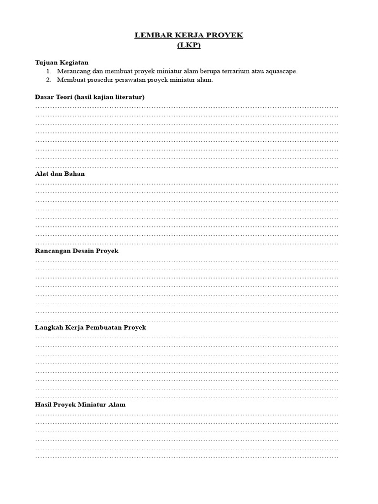 LKPD 5 (LKP M 1) | PDF