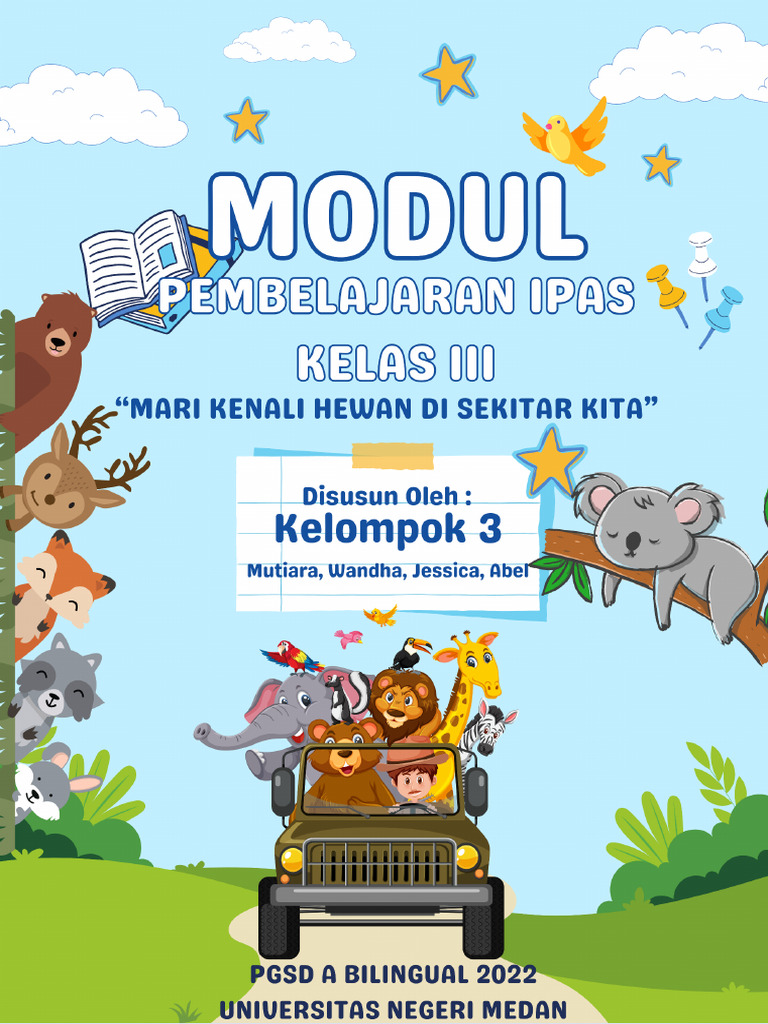 MODUL AJAR IPAS Kelas 3 Oleh Kelompok 3 - PGSD A BILINGUAL 2022 | PDF