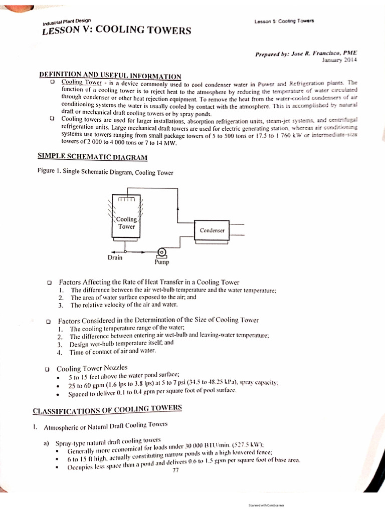 Cooling Tower Francisco | PDF