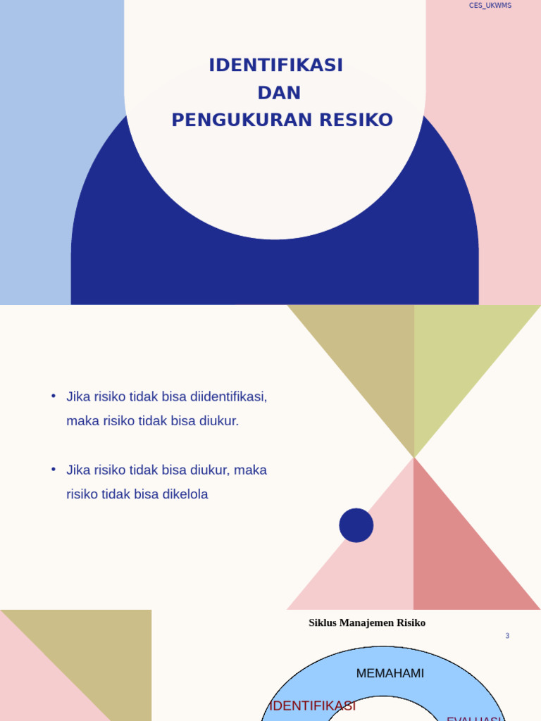 Identifikasi Dan Pengukuran Resiko | PDF