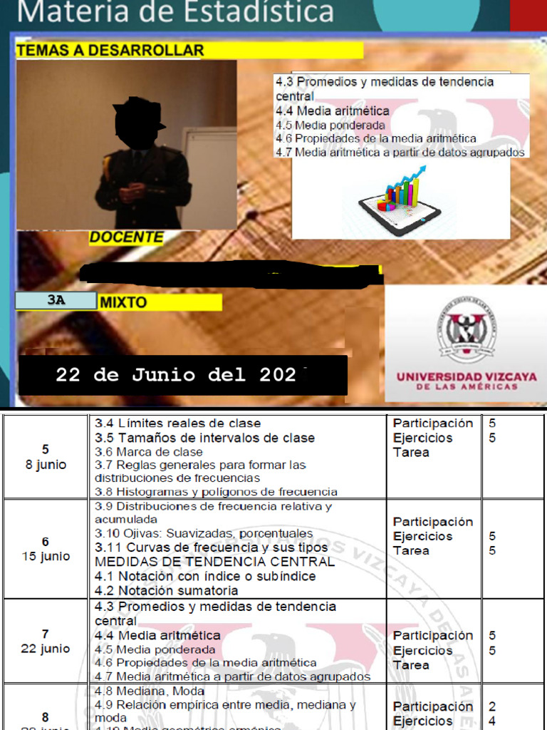 3A - Semana 3 - Parcial - 2 - Ejercicios - ESTADISTICA - MEDIDAS - DE ...