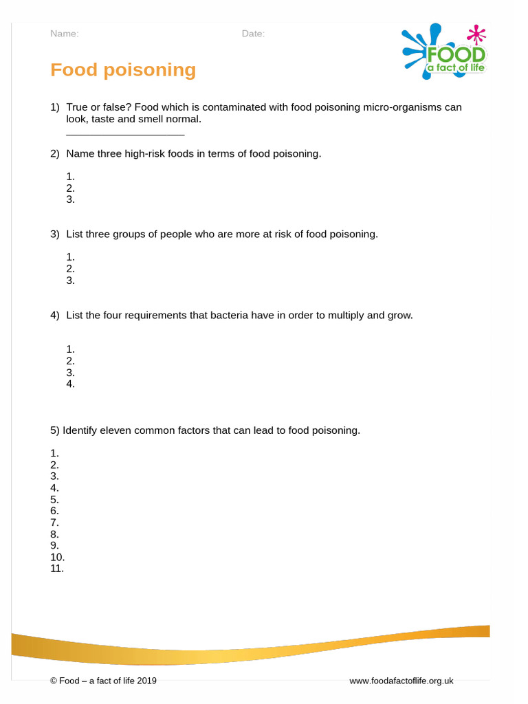 Food Poisoning | PDF