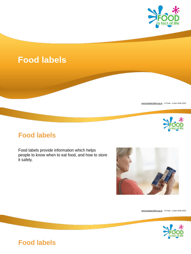 Food Labels | PDF