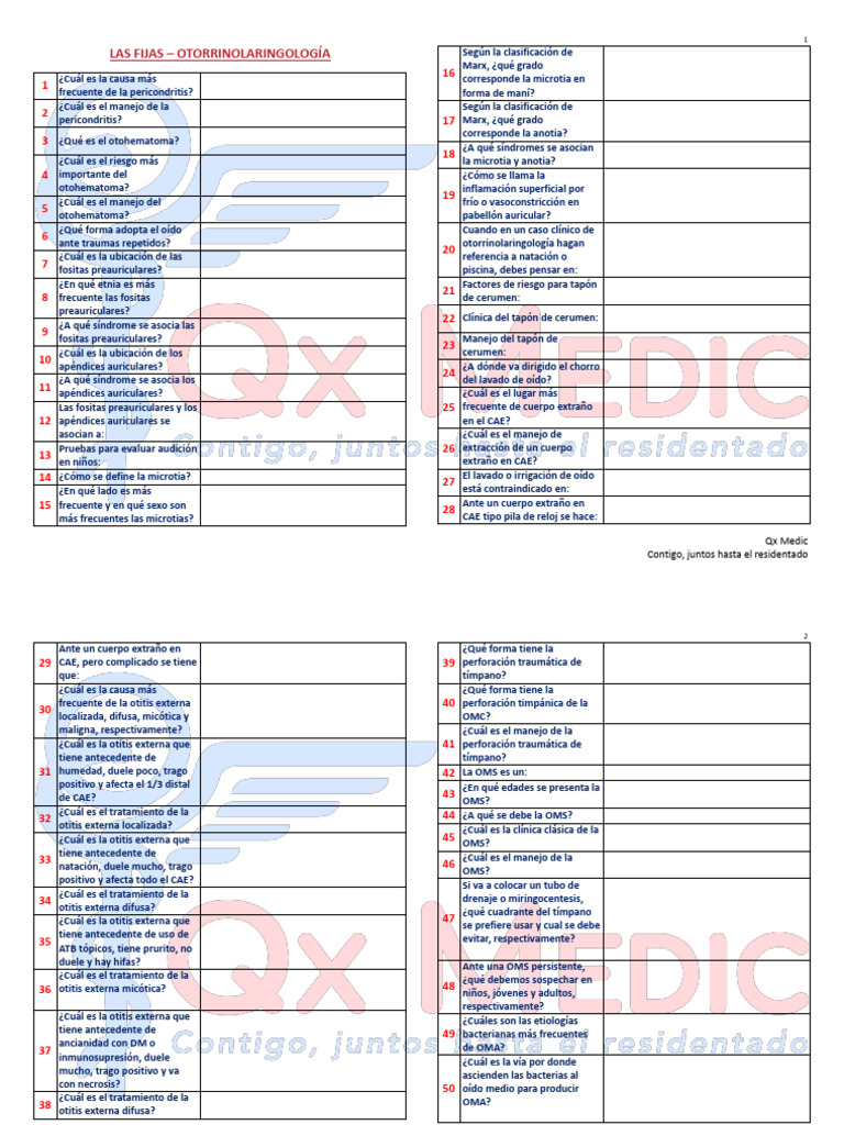 Las Fijas - Otr | PDF