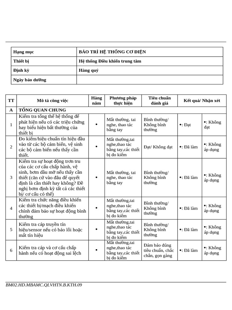 He Thong ĐKTT (Tham Khao Cho NT) | PDF