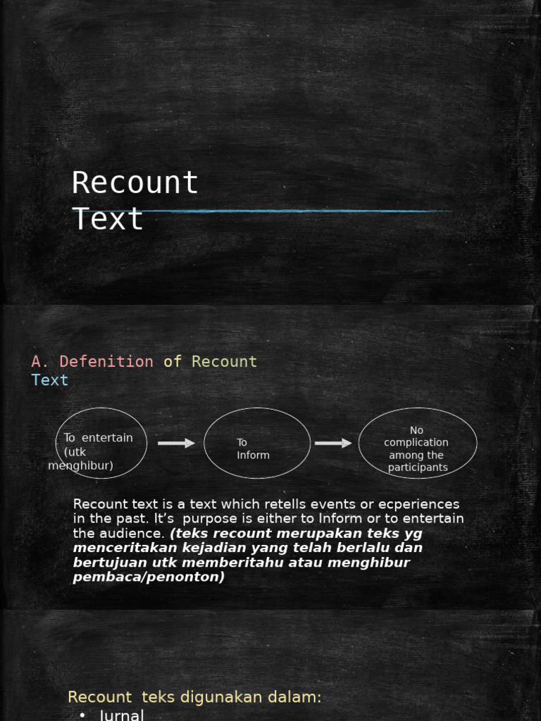 Recount Teks 2 | PDF