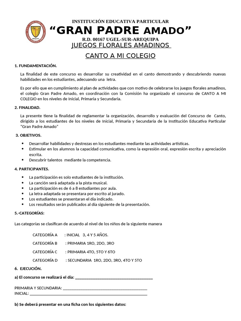 Bases de Canto | PDF