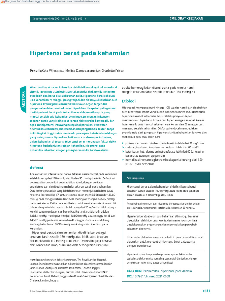 Clinmed 21 5 E451.en - Id | PDF