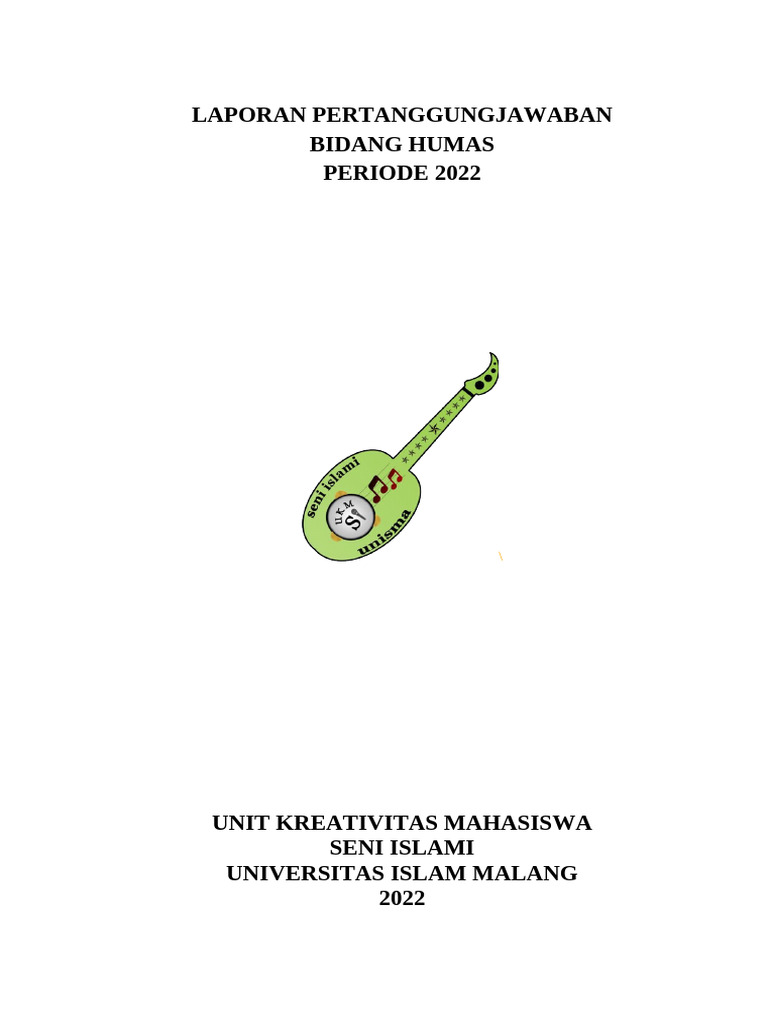 LPJ Humas Dan Publikasi Fix | PDF