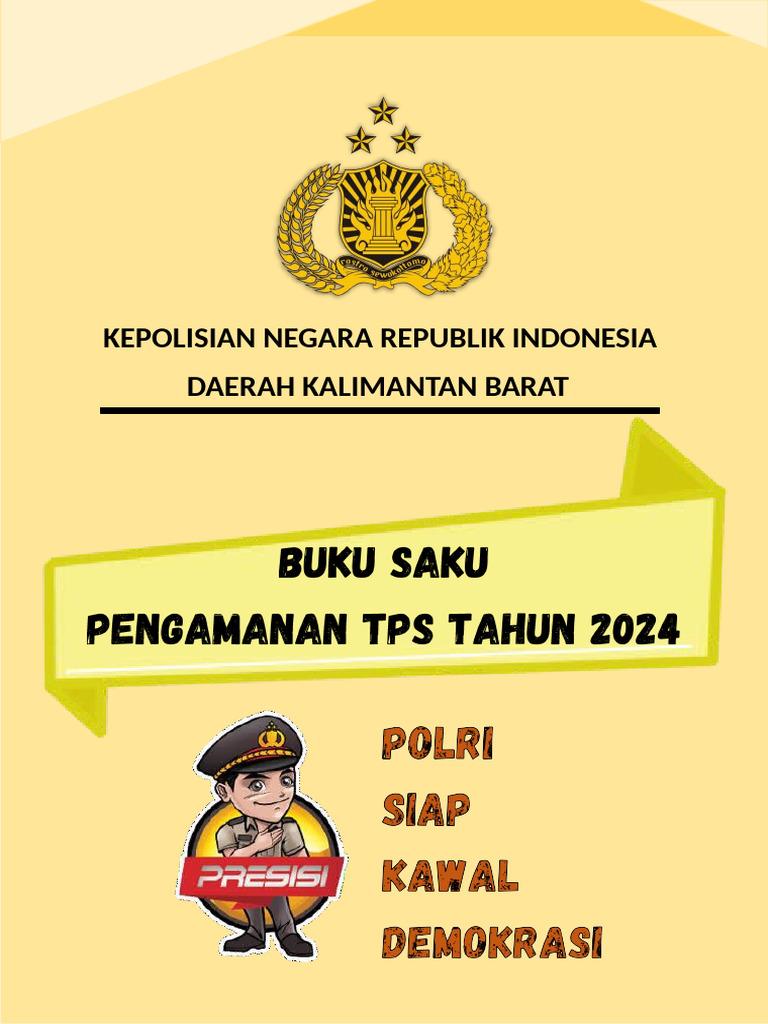 Buku Saku Pam Tps 2024 | PDF