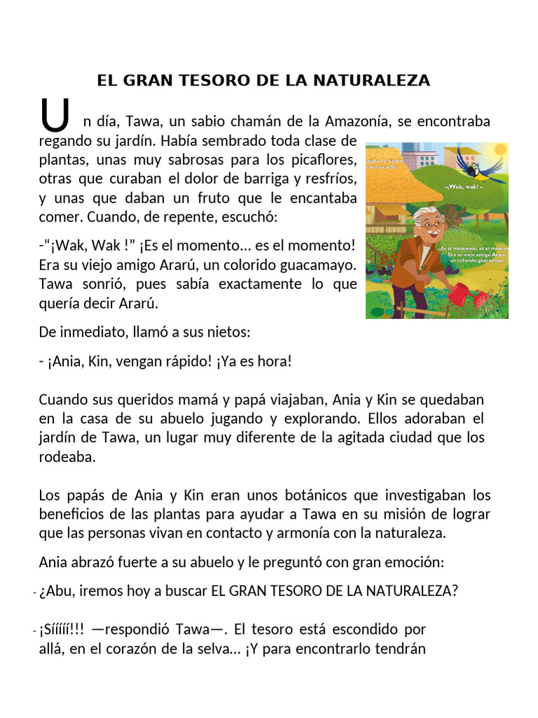 El Gran Tesoro de la Naturaleza | PDF