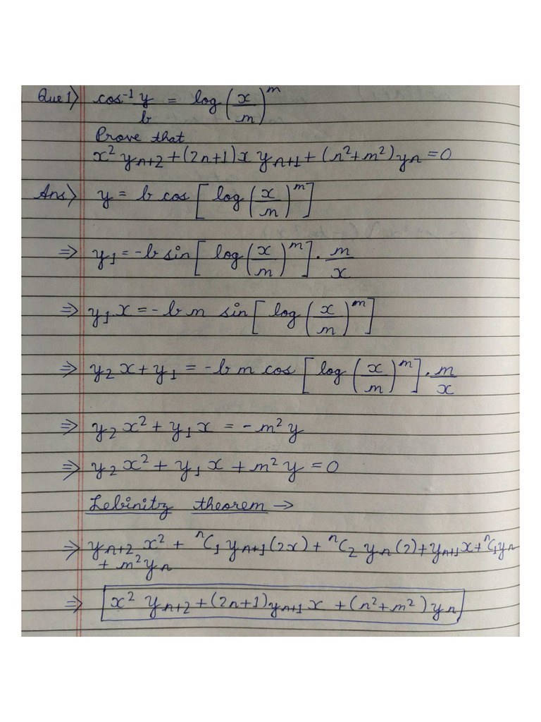 MAF101 c2 1000015163 Assignment-1 | PDF