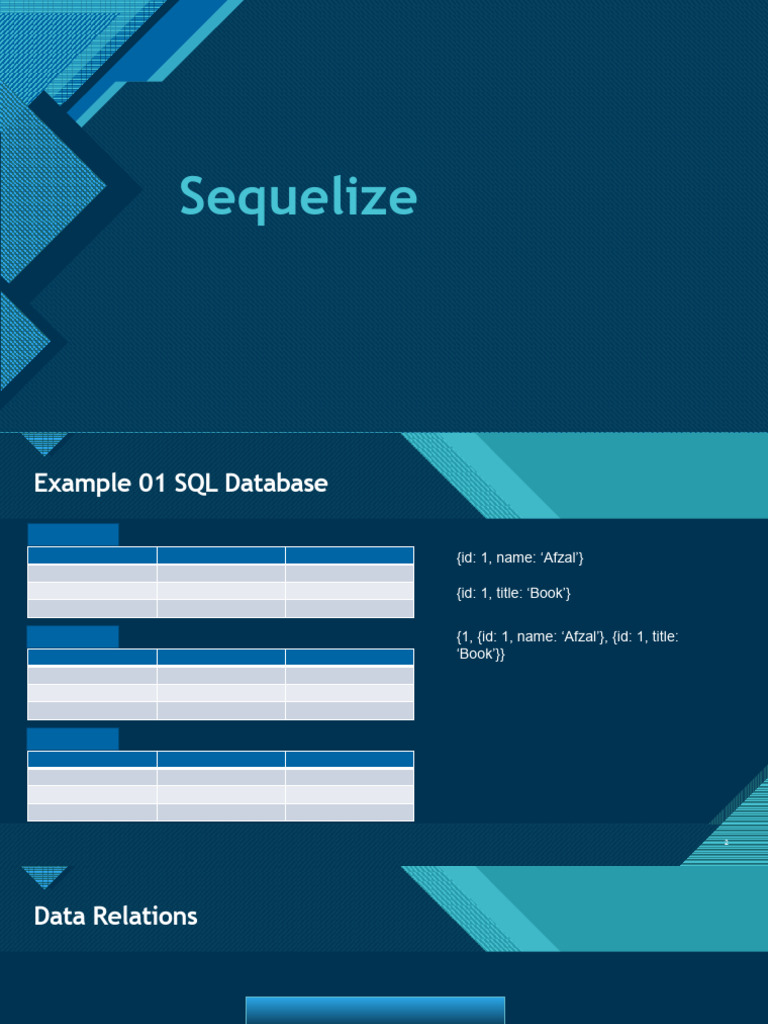 Sequelize | PDF