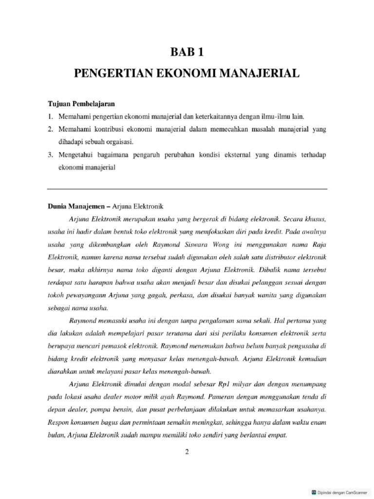 Buku-Ekonomi Manajerial | PDF