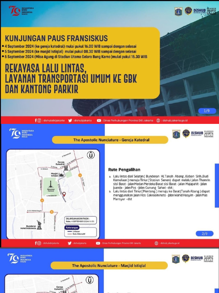 Rekayasa Lalu Lintas Dan Layanan Transportasi Umum Ke GBK | PDF