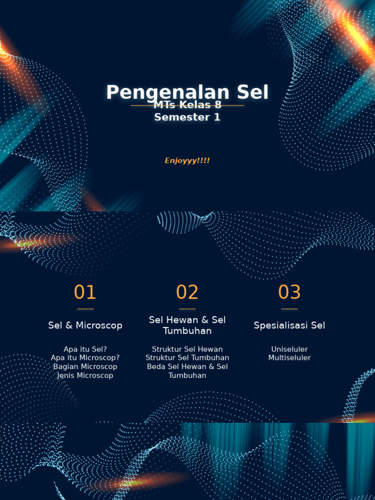 IPA KELAS 8-1 Pengenalan Sel | PDF