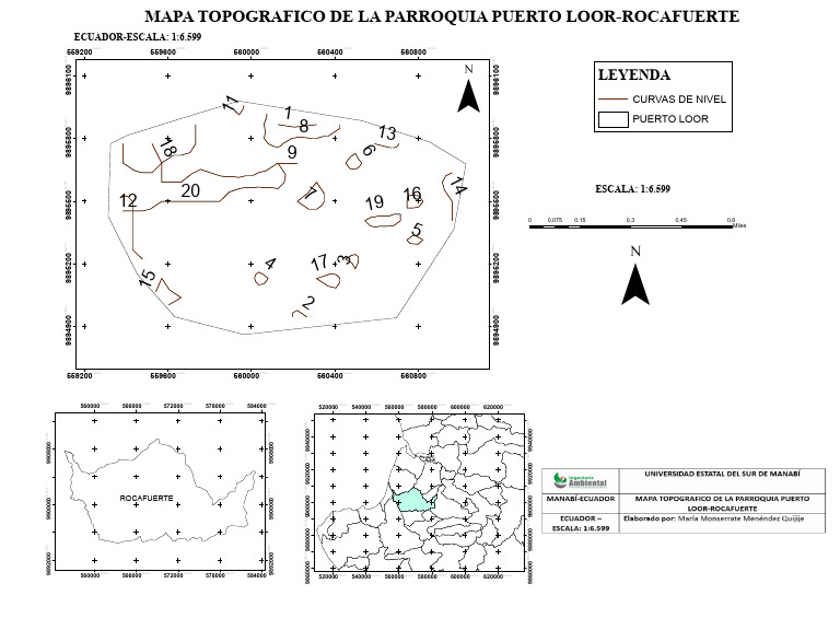 Mapa Topografico | PDF